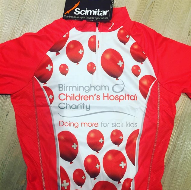 Maxwell Brant is fundraising for Birmingham Children’s Hospital Charity