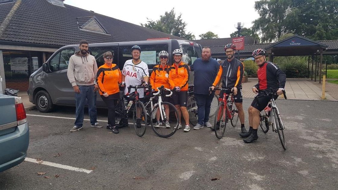 MARK RAFFERTY is fundraising for St Clare Hospice (Hastingwood)