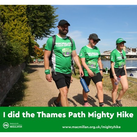 Rebecca, Holly and Richard is fundraising for Macmillan Cancer Support