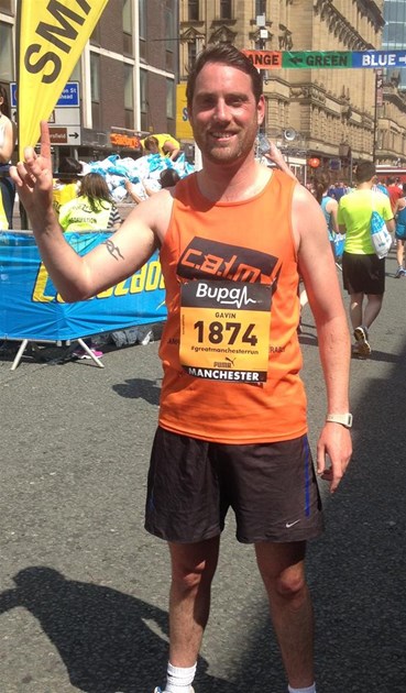 Gavin Simpson is fundraising for CALM (Campaign Against Living Miserably)