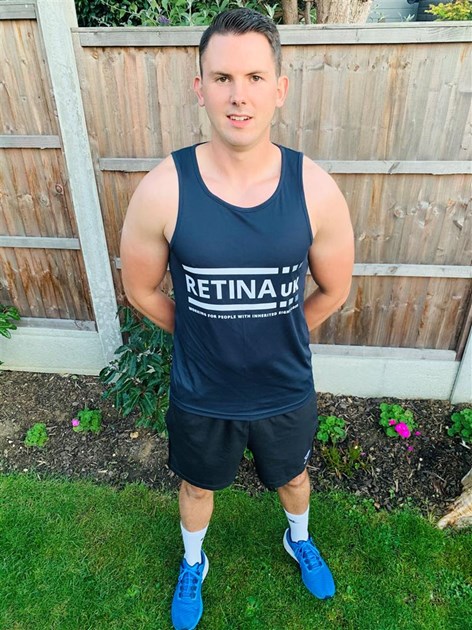 James Clubb is fundraising for Retina UK