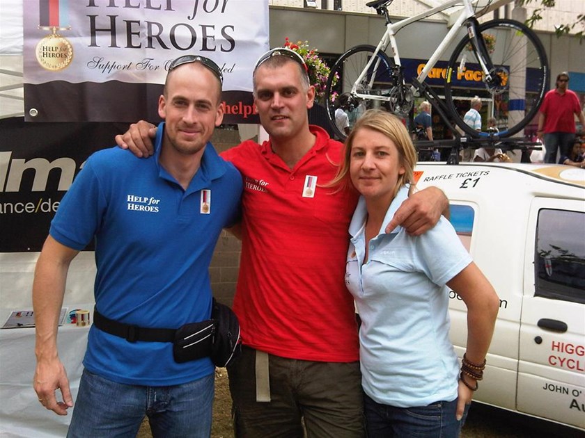 richard higgins is fundraising for Help for Heroes