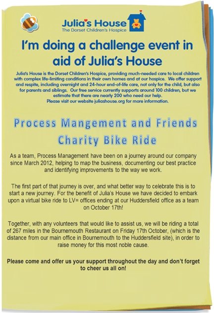 Robert Pickles is fundraising for Julia's House
