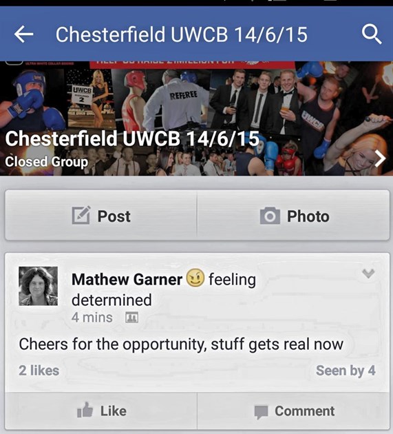 Mathew Garner is fundraising for Cancer Research UK