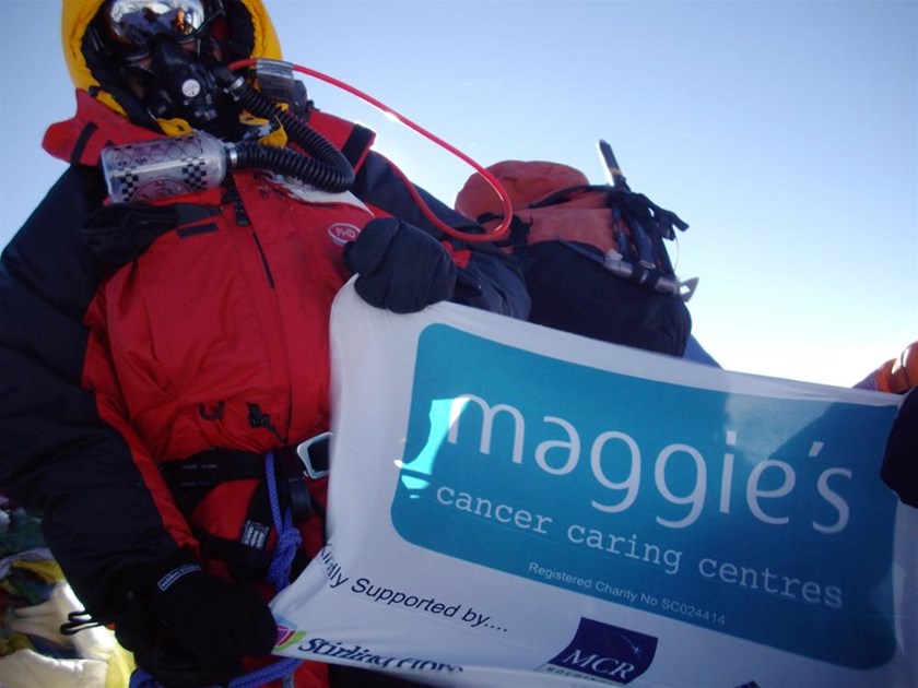 Alan Wade is fundraising for Maggie's Centres