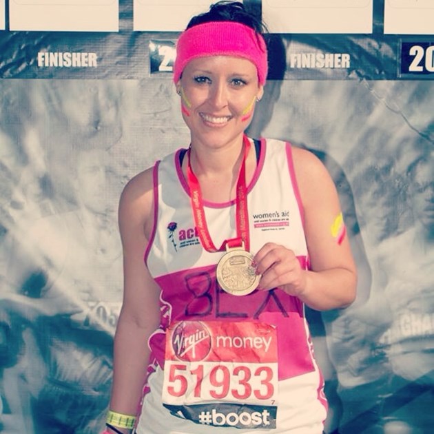 Rebecca Rowe is fundraising for Women's Aid Federation Of England