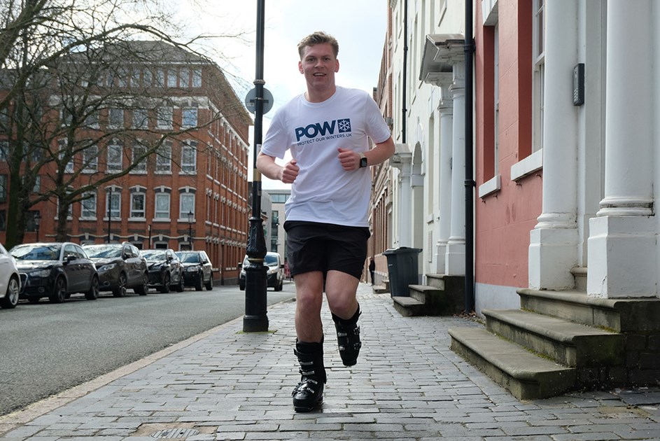 Tom Bracey is fundraising for Protect Our Winters UK