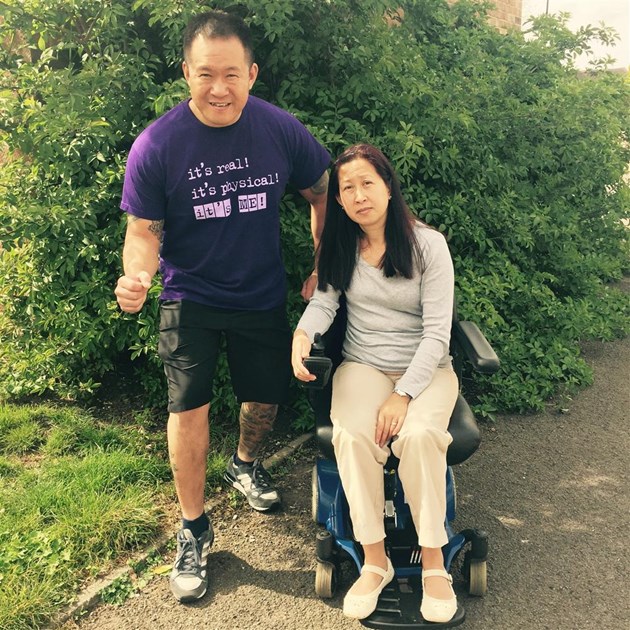 Kam Li is fundraising for ME Association