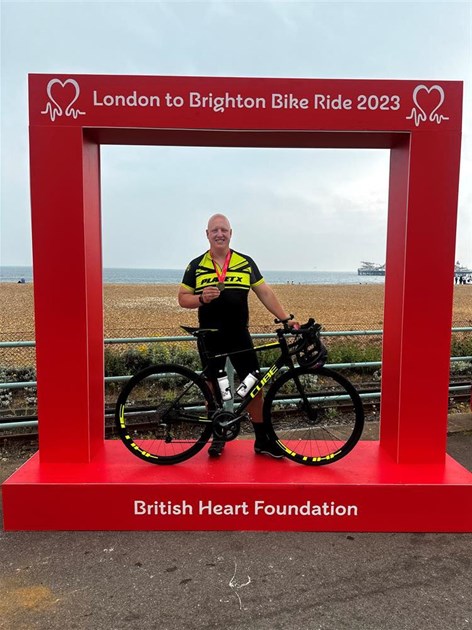 steven whitehead is fundraising for British Heart Foundation