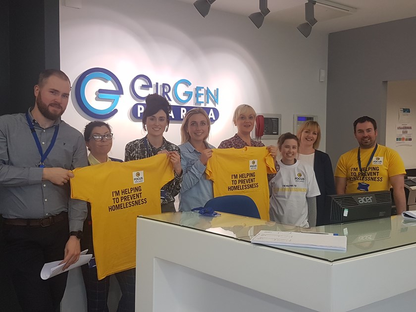 EirGen Pharma is fundraising for Focus Ireland