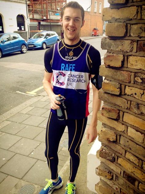Rafe Clutton is fundraising for Cancer Research UK