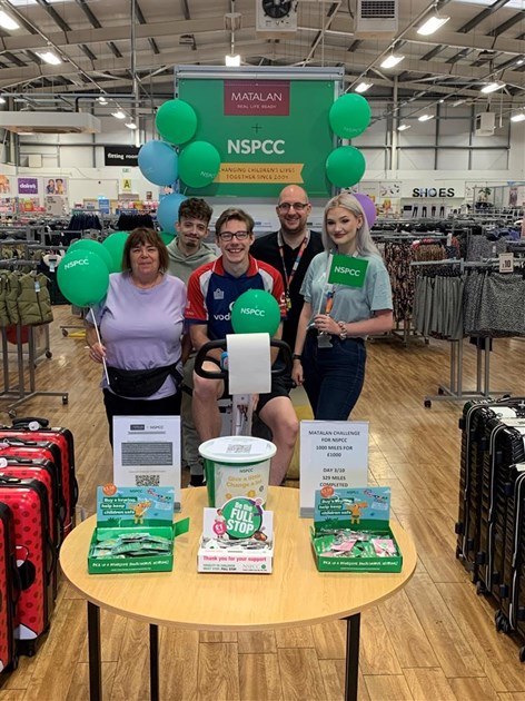 Matalan Telford is fundraising for NSPCC