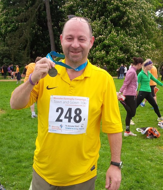 Simon Forster is fundraising for Muscular Dystrophy UK