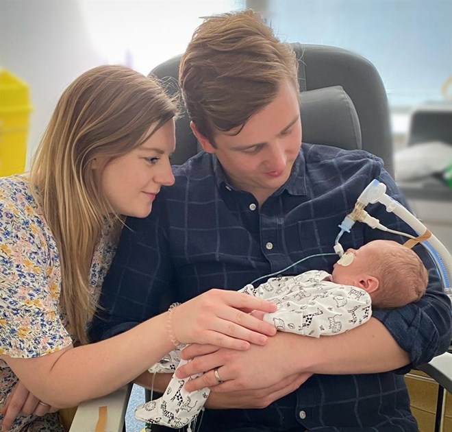 Sophie and William Thompson is fundraising for Whittington Babies