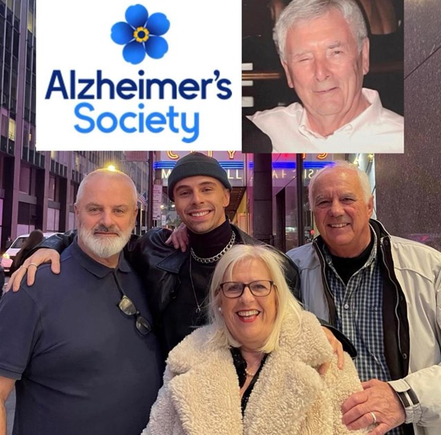 Louis Clarke-Clare is fundraising for Alzheimer's Society