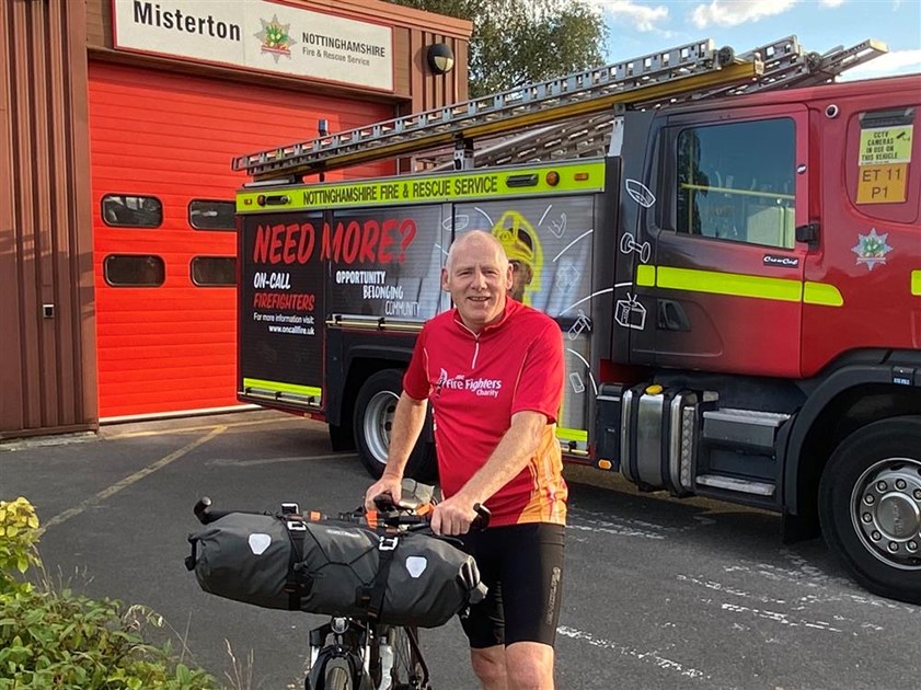 steve beevers is fundraising for The Fire Fighters Charity