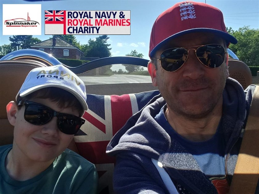 Andrew Peace is fundraising for Royal Navy and Royal Marines Charity