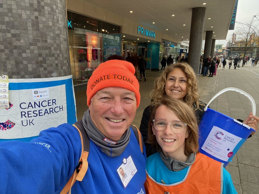 Allan Aubrey is fundraising for Cancer Research UK