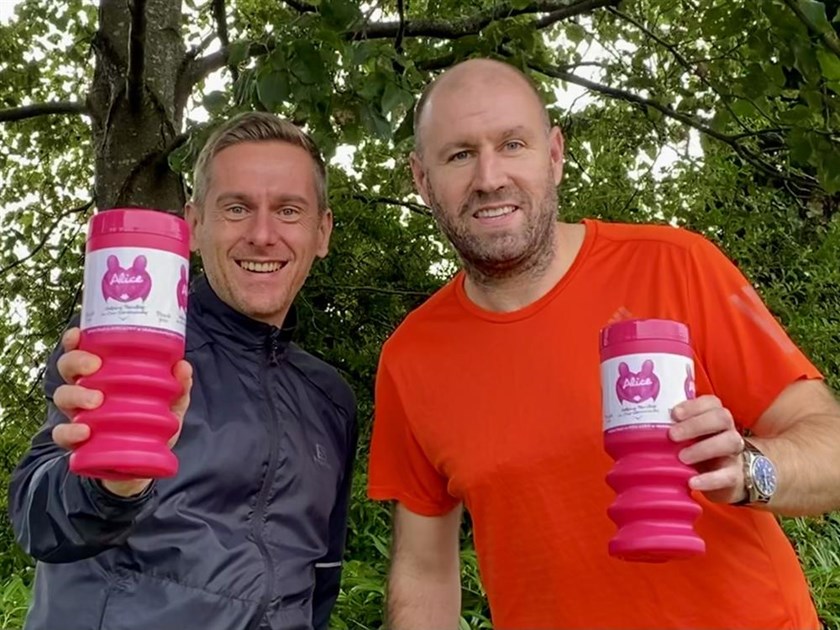 Russell Ellis and Ian Evans is fundraising for Alice Charity