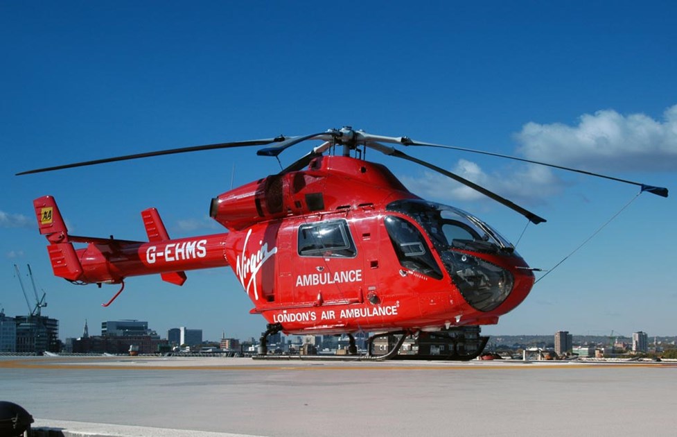 Caroline Roddis is fundraising for London's Air Ambulance