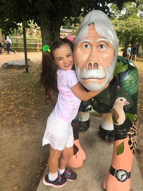 Victoria Millar is fundraising for Durrell Wildlife Conservation Trust