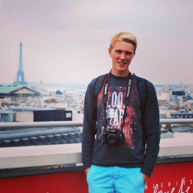 Jacob Hamilton is fundraising for Teenage Cancer Trust