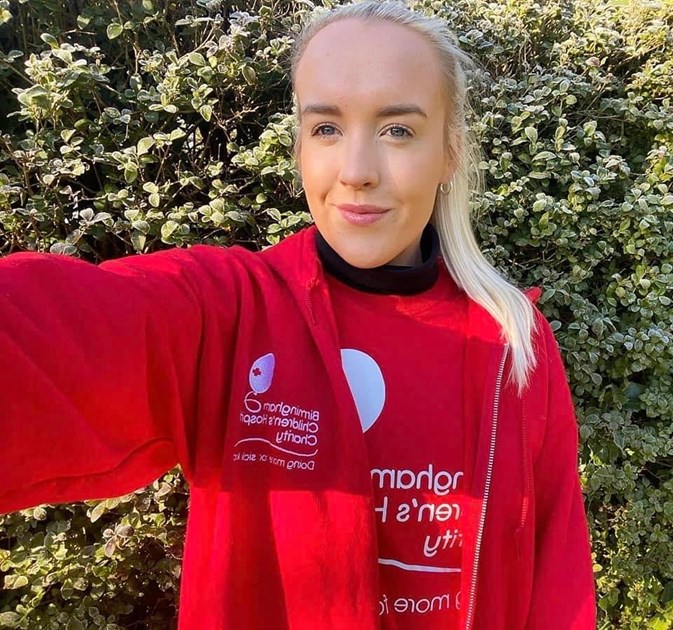 Jacintha Spragg is fundraising for Birmingham Children’s Hospital Charity