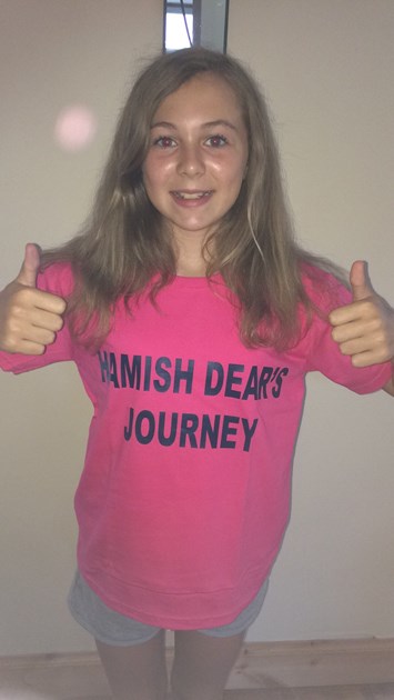 Katie Macari is fundraising for Solving Kids’ Cancer UK