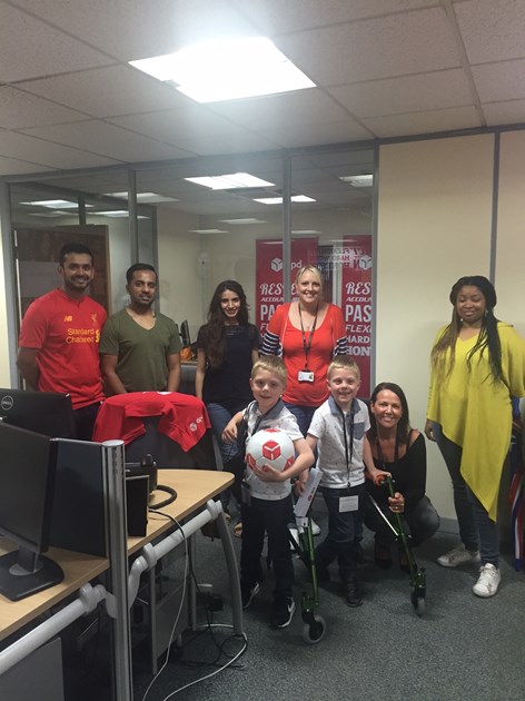 Sales Support Department is fundraising for Just4Children