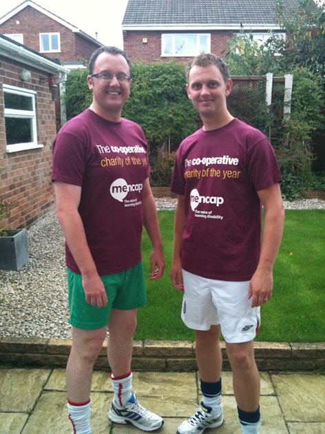 Jon Gerrard is fundraising for Mencap