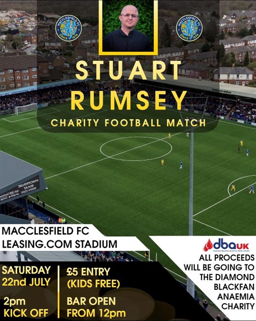 marcus rumsey is fundraising for Diamond Blackfan Anaemia Support Group Uk