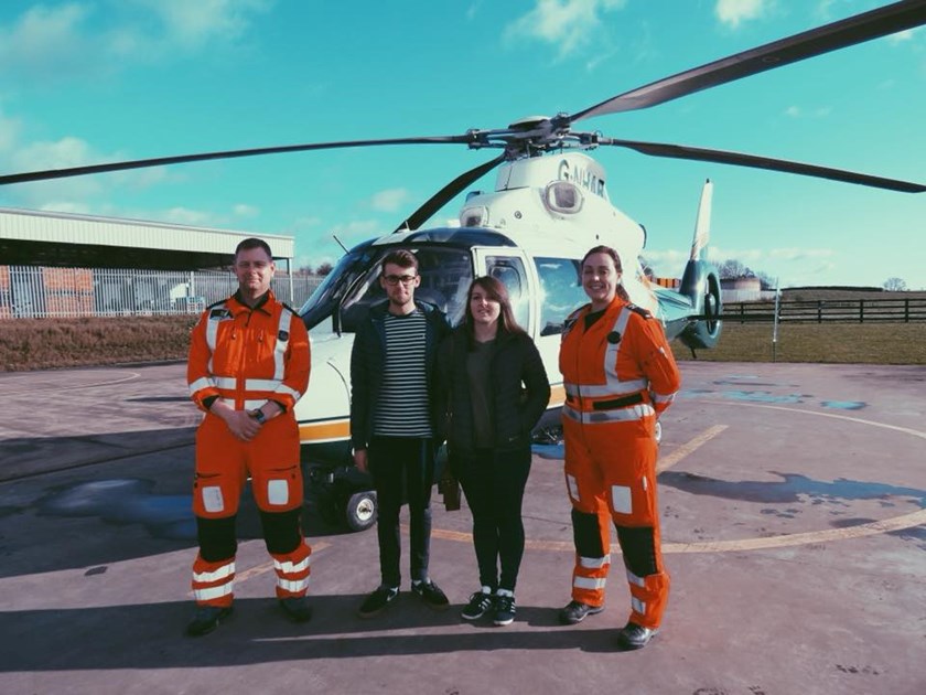 Jack Talbot is fundraising for Great North Air Ambulance Service