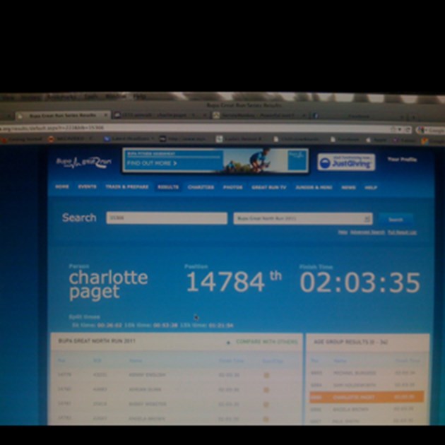 Charlotte Paget is fundraising for Macmillan Cancer Support