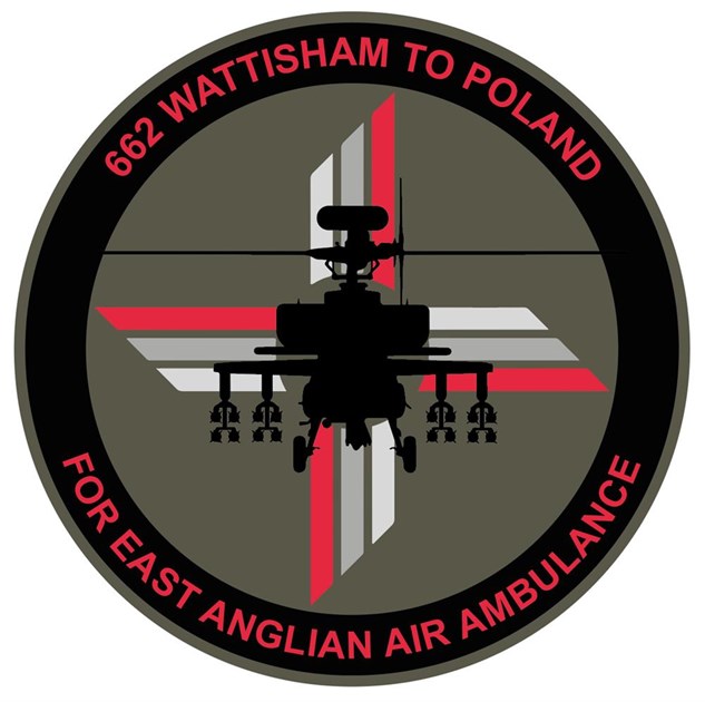 662 Squadron is fundraising for East Anglian Air Ambulance