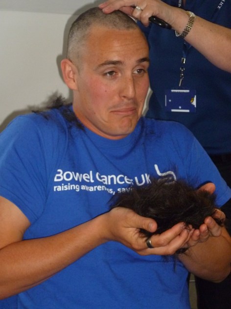 Adam Justice is fundraising for Bowel Cancer UK