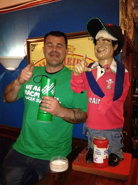 Taff Jones is fundraising for Macmillan Cancer Support