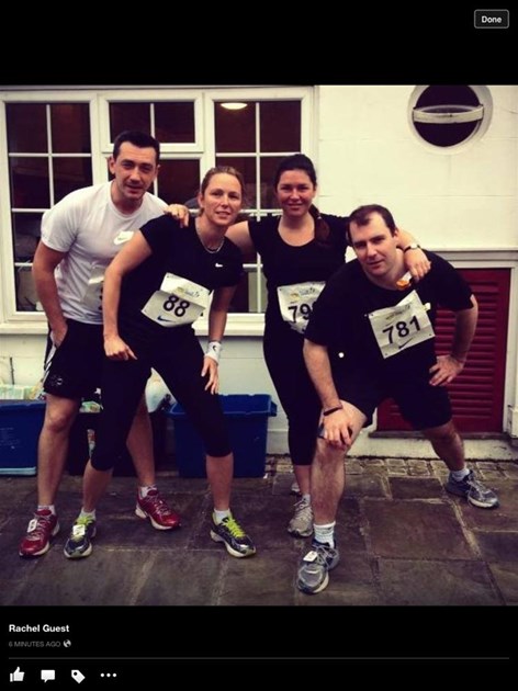 Rachel Guest is fundraising for Bowel Cancer UK