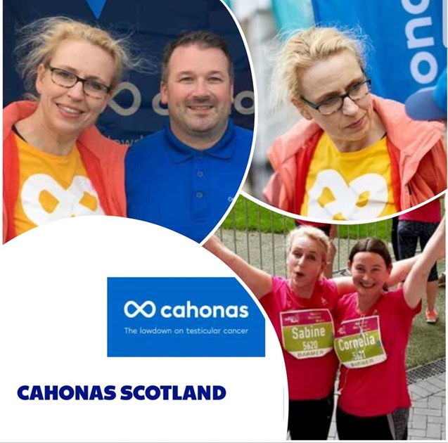 Sabine Schlüter is fundraising for Cahonas Scotland