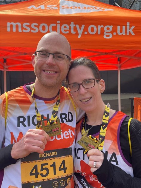 Victoria and Richard Appleton is fundraising for Multiple Sclerosis Society
