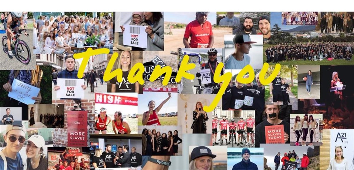 Debbie Nightingale is fundraising for The A21 Campaign