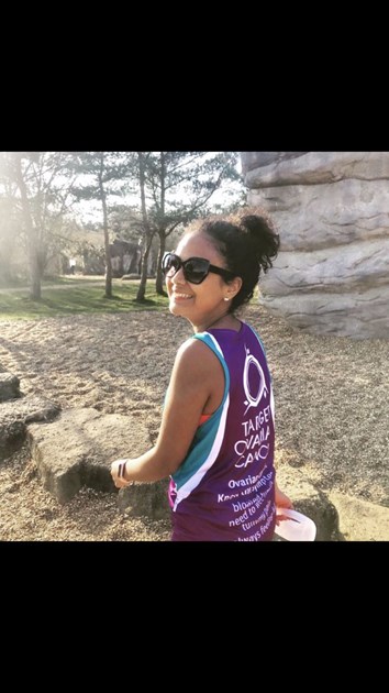 Allison Farias Arias is fundraising for Target Ovarian Cancer