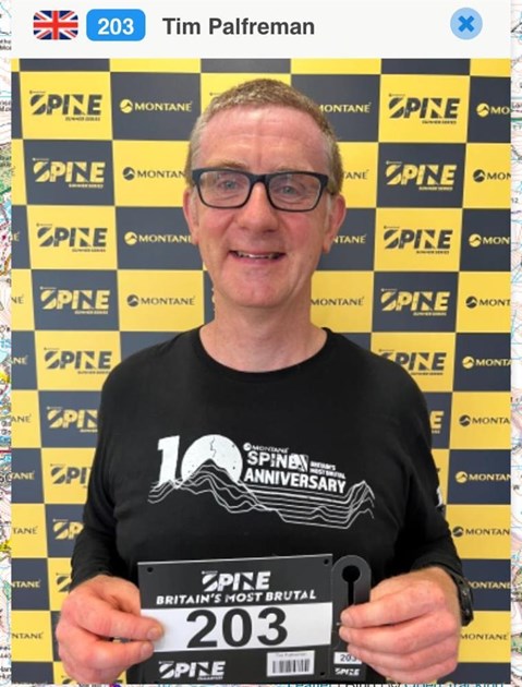 Tim Palfreman is fundraising for The Brain Tumour Charity