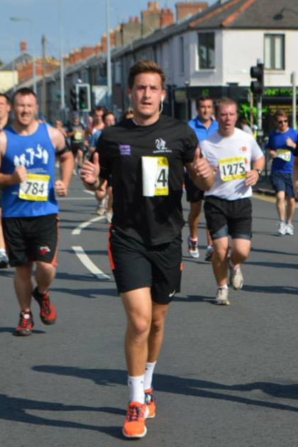 Luke Brazier is fundraising for Alzheimer's Society