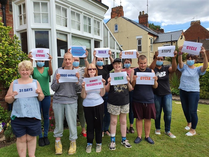 Haydock House is fundraising for Kidney Research UK