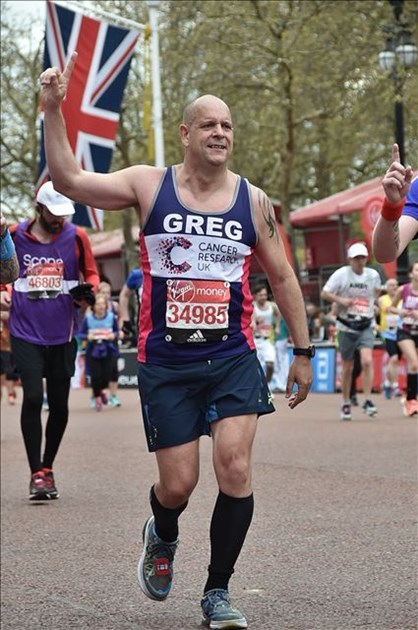 Greg Whitehead is fundraising for Cancer Research UK