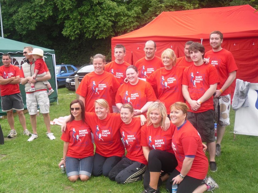 Alison Bower is fundraising for Cancer Research UK’s Bobby Moore Fund