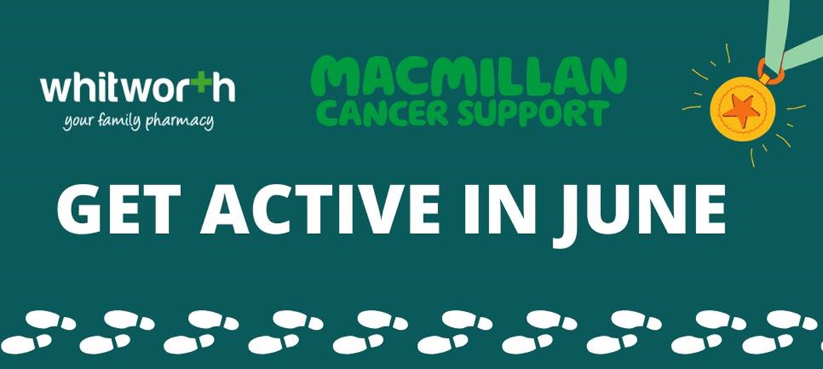 Whitworth Chemist is fundraising for Macmillan Cancer Support