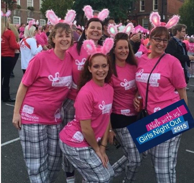 Michelle Hurley is fundraising for St Nicholas Hospice