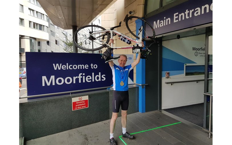 Keith Barton is fundraising for Moorfields Eye Charity
