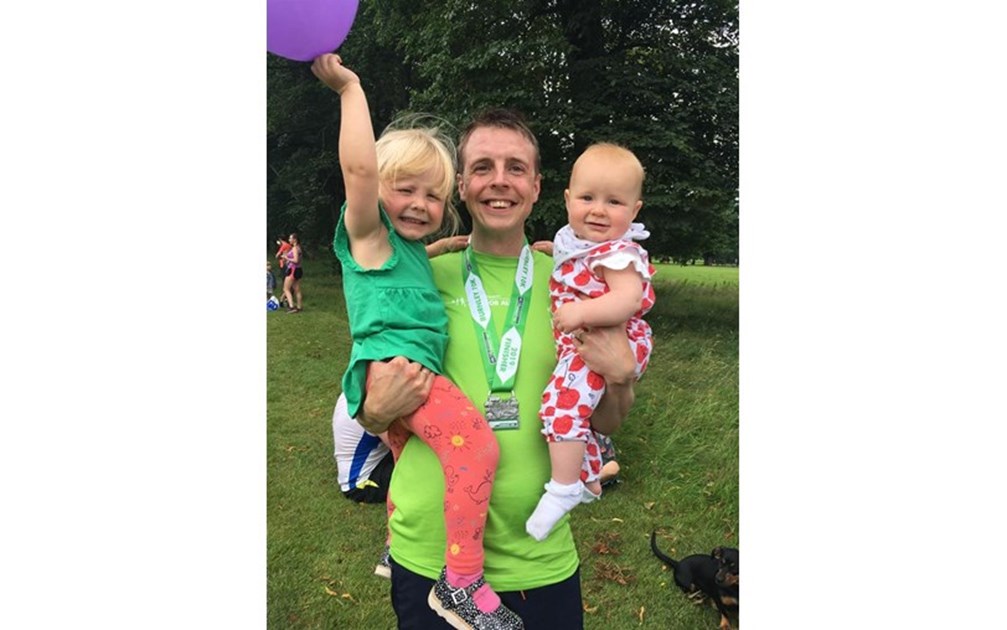 Matthew Ireland is fundraising for Tommy’s, the pregnancy and baby charity